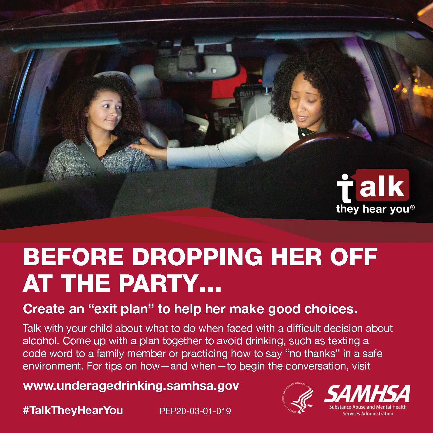 Talk They Hear You - Regional Youth Prevention Network
